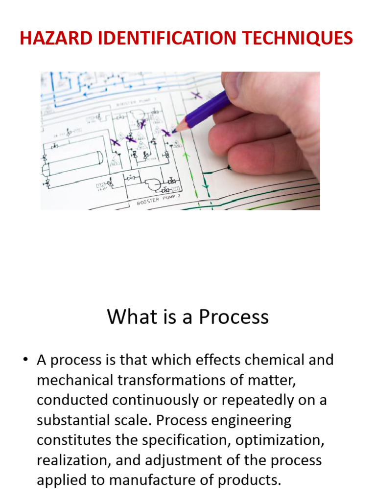 Process Hazard Analysis-Hazard Id Techniques - Modified | Download Free ...