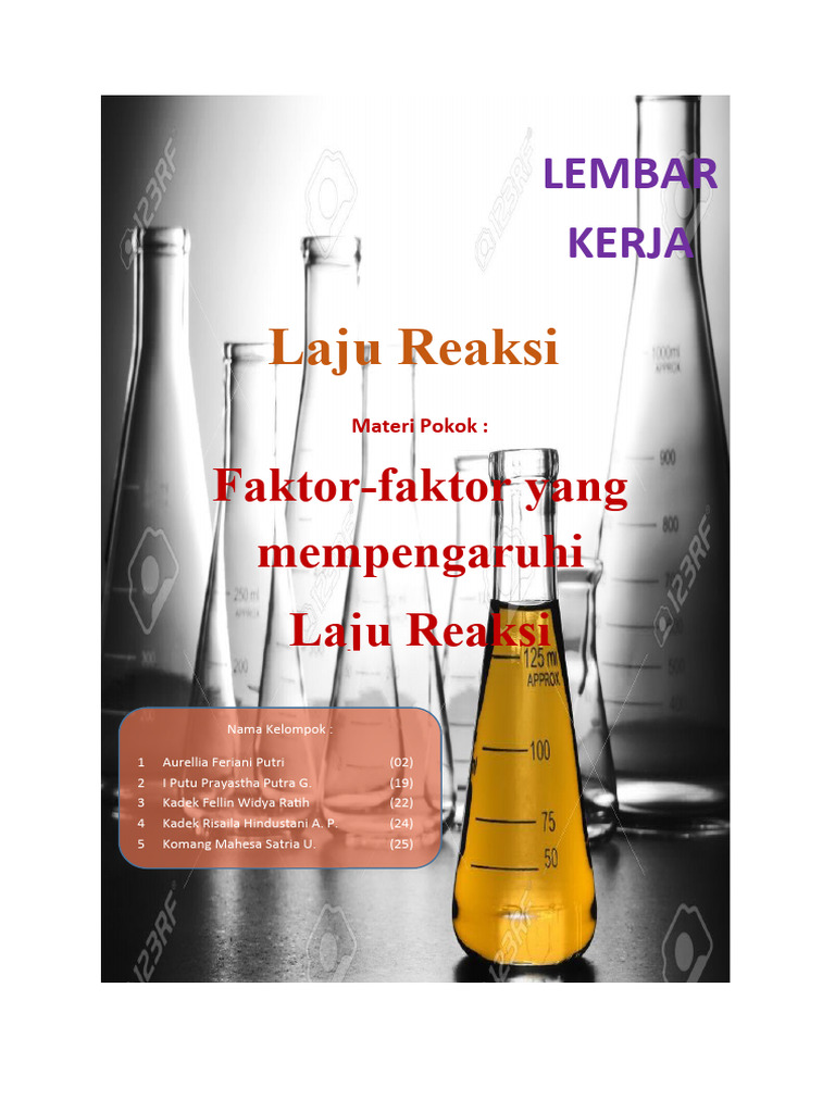LKPD Percobaan Faktor Laju Kelompok Buret | PDF