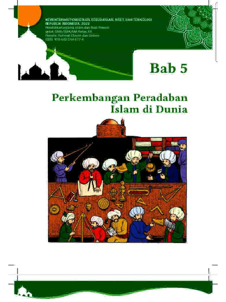 Bab. 5. Pai Xii. Perkembangan Peradaban Islam Di Dunia | PDF