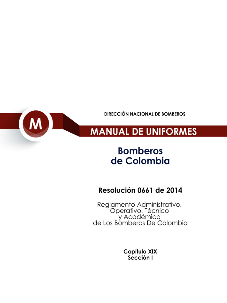 Uniformes - Manual - Alta Calidad | PDF
