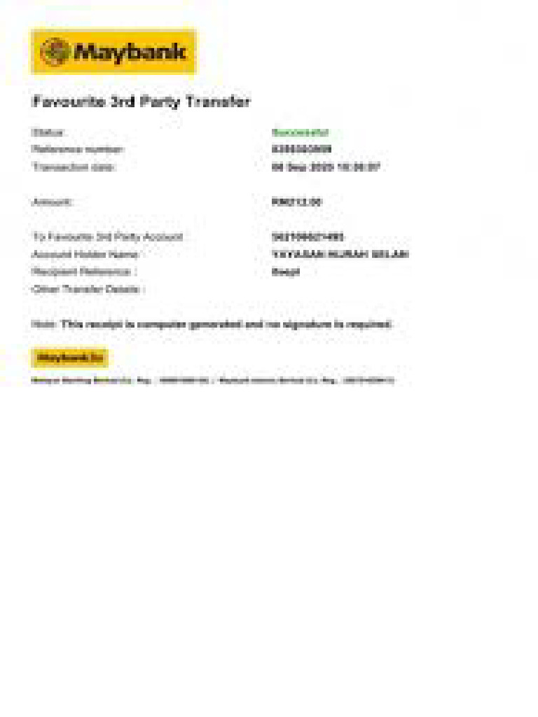 Maybank 2 Ujer | PDF