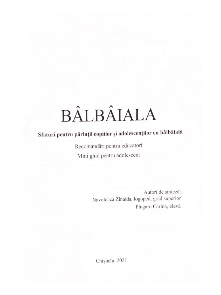 BALBAIALA (1) | PDF