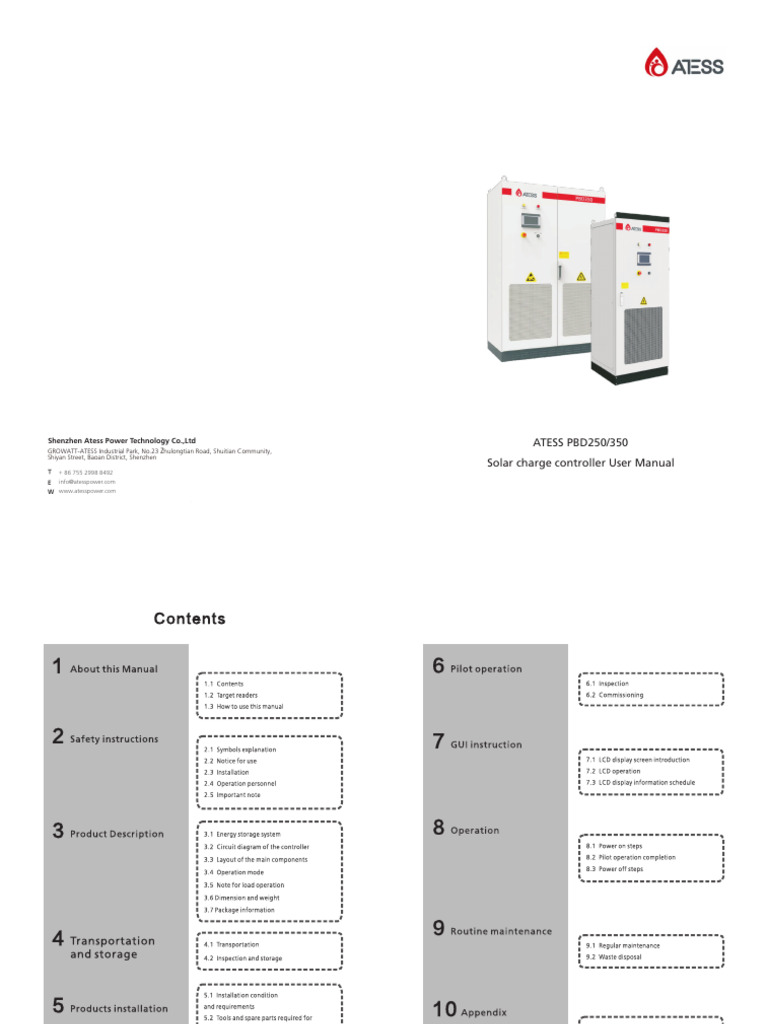 PBD 250 | PDF | Power Supply | Photovoltaics