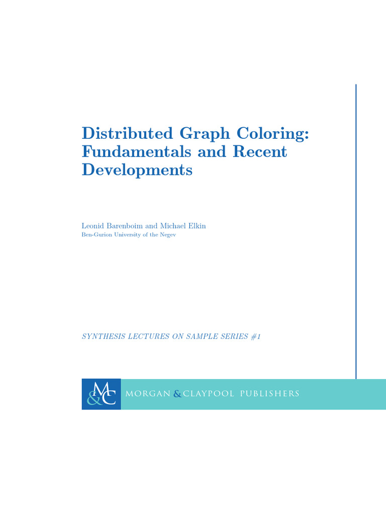 Distributed Graph Coloring Insights | PDF | Graph Theory | Theoretical Computer Science