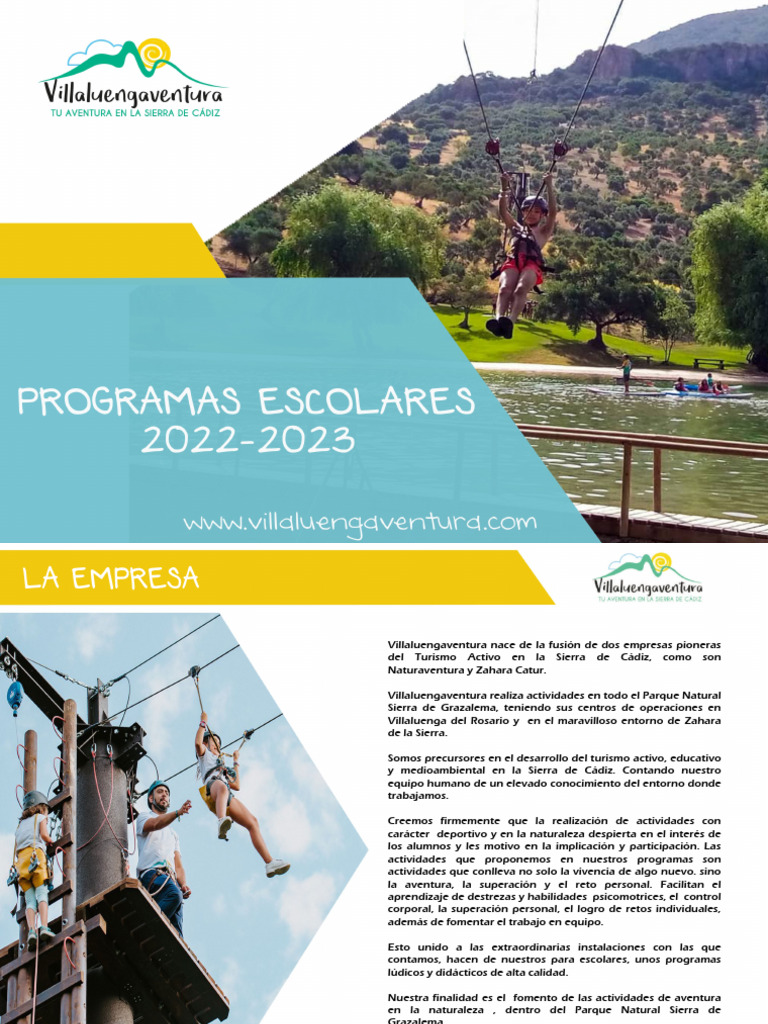 Programas Escolares 2022-2023 | PDF | Recreación al aire libre