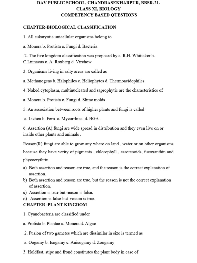 XI_BIOLOGY _WORK SHEET_COMPETENCY BASED QNS | PDF | Cell Membrane | Nucleotides