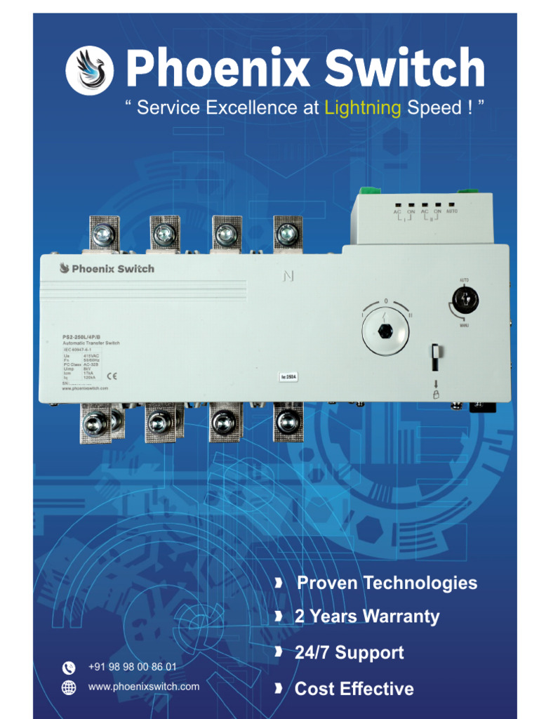 Automatic Transfer Switch Solutions | PDF | Electrical Engineering ...