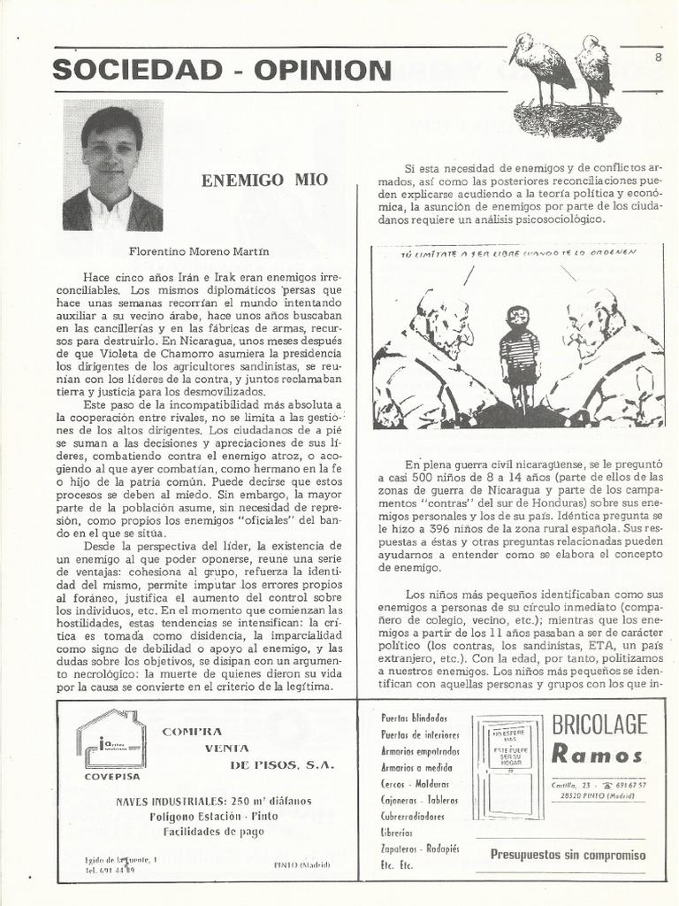 Enemigo Mío 1991 Pinto Pino, 10, 8-9 | PDF