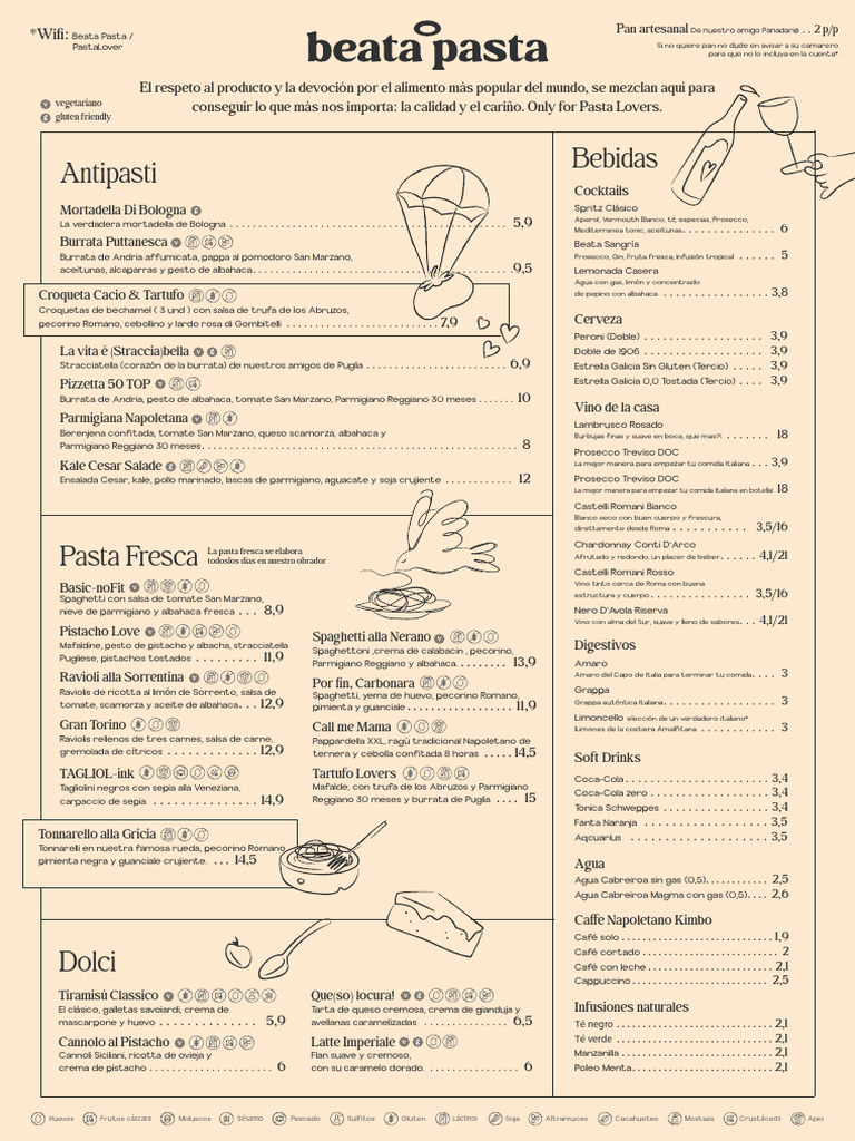 MENUs BEATA 22 DEC 2023 ESP | PDF | Cocina italiana | Alimentos