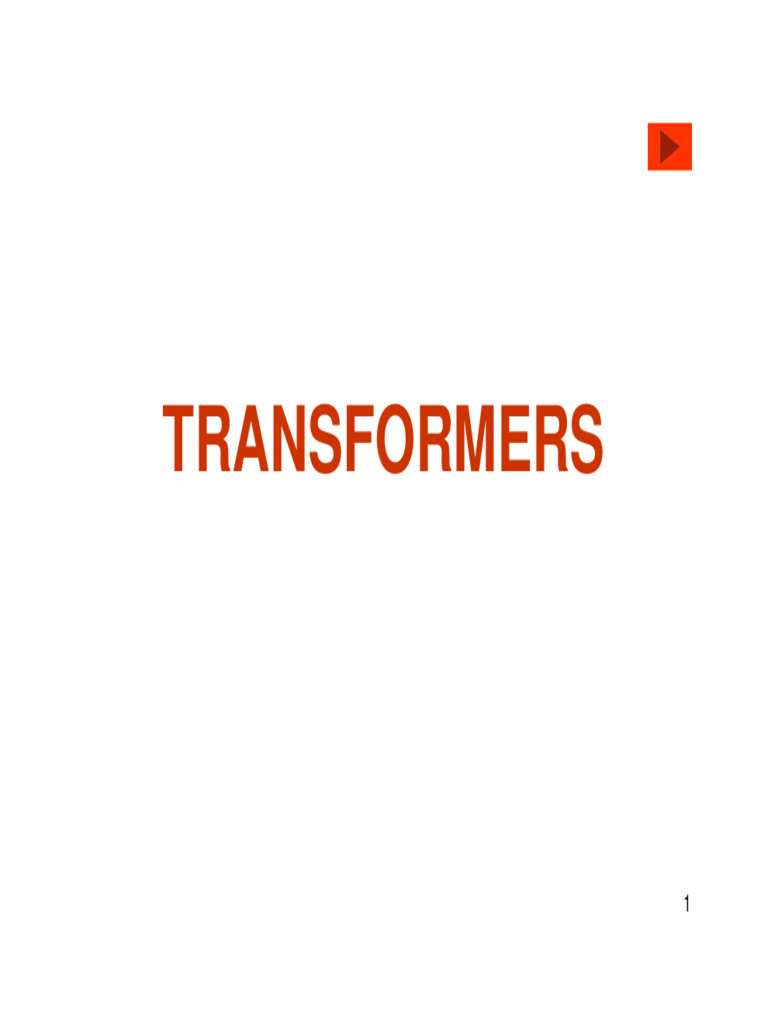 Unit 2 Transformers | PDF | Transformer | Electrical Impedance