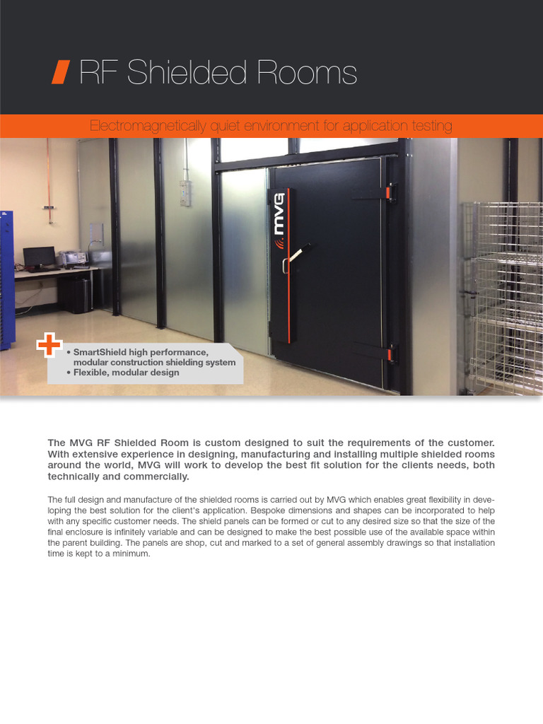 Muy Bueno Usar Habitacion Datasheet - Emc - RF Shielded Rooms - MD | PDF | Optical Fiber ...