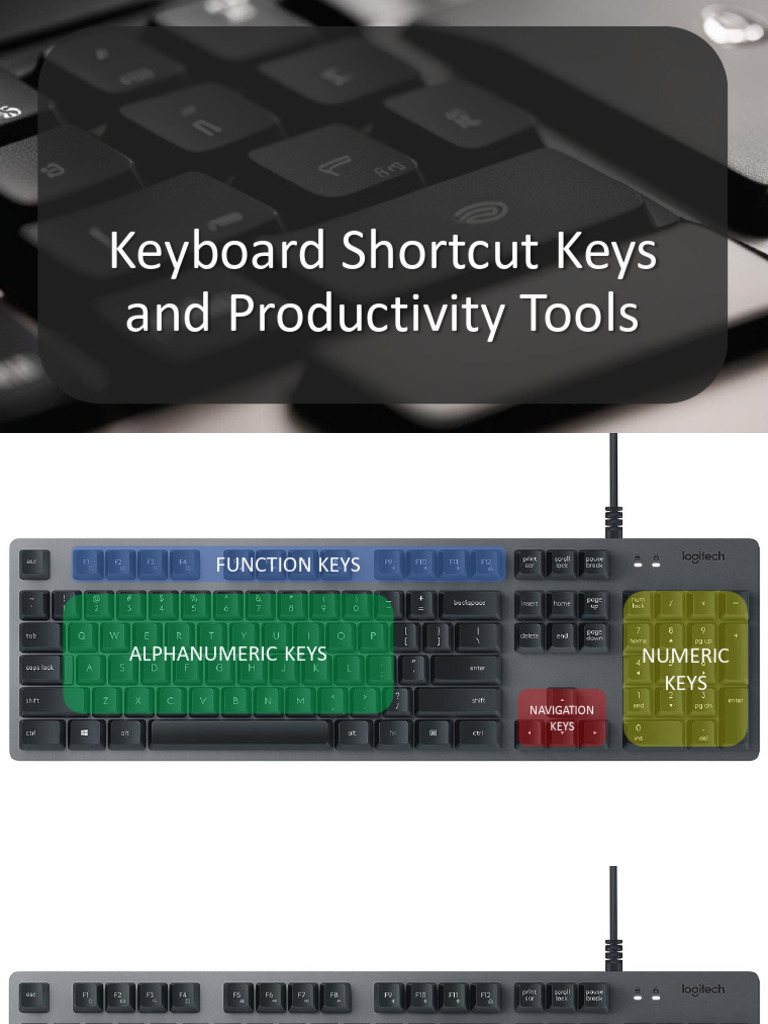 Week4-Shortcut Keys & Productivity Tools | PDF