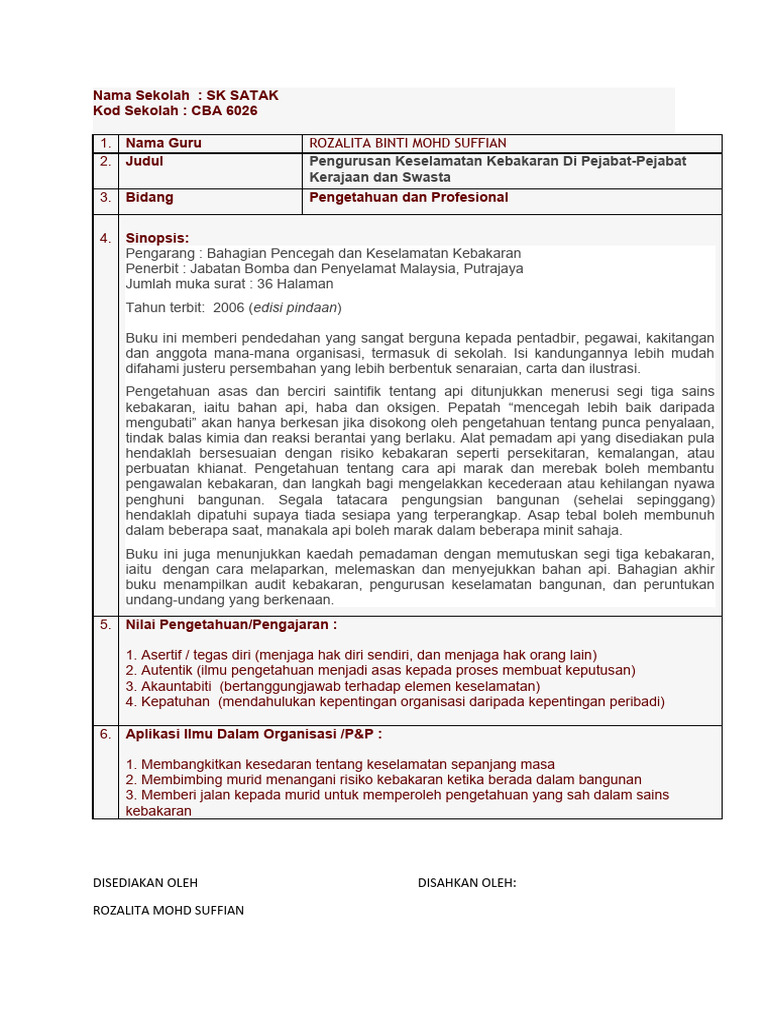 Sinopsis Ladap 1 | PDF