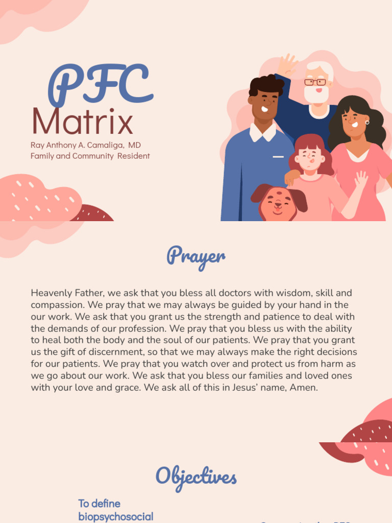 PFC Matrix | PDF | Prayer | Family