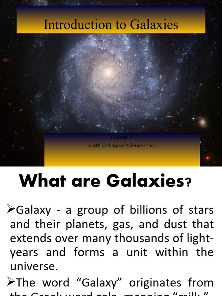 Galaxy Guide for Students | PDF | Galaxy | Milky Way