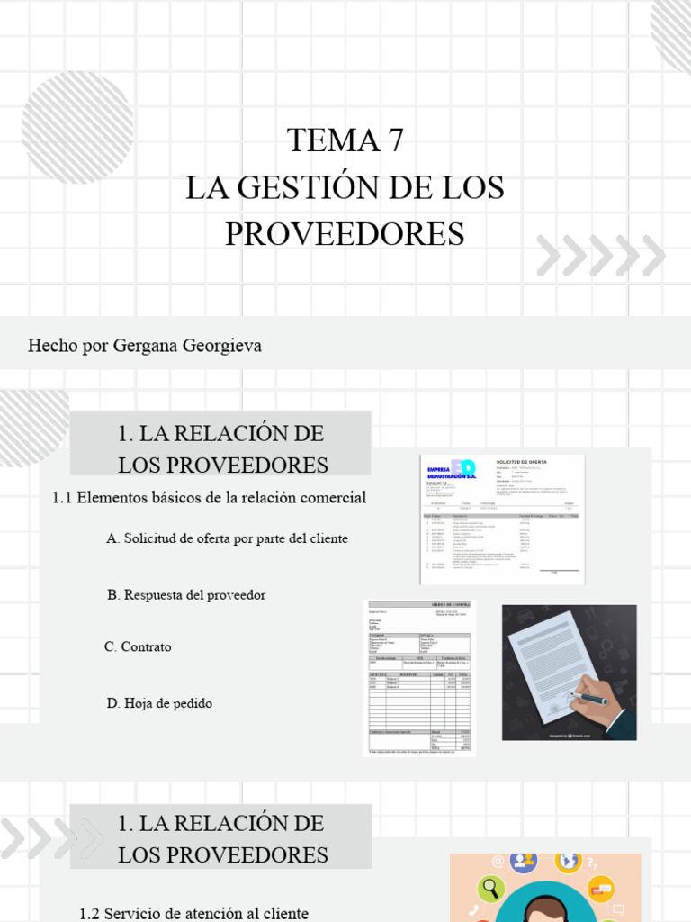 tema 7 presentación | PDF | Software | Logística