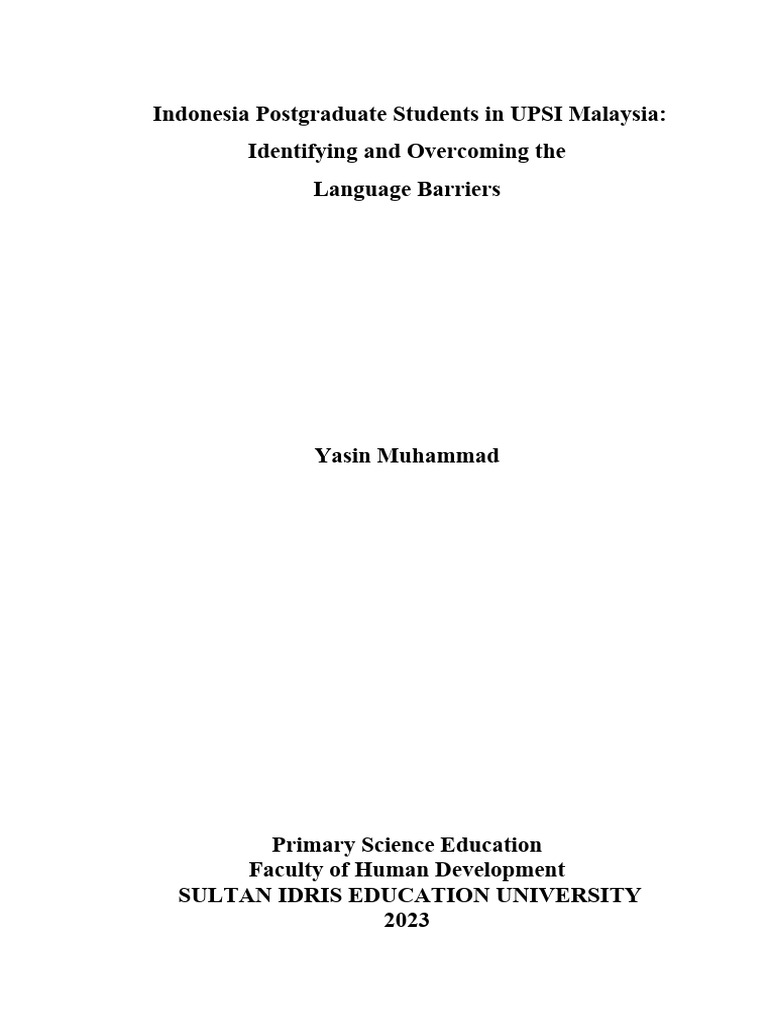 pROPOSAL CHAPTER 1-3 | PDF | Validity (Statistics) | International Student