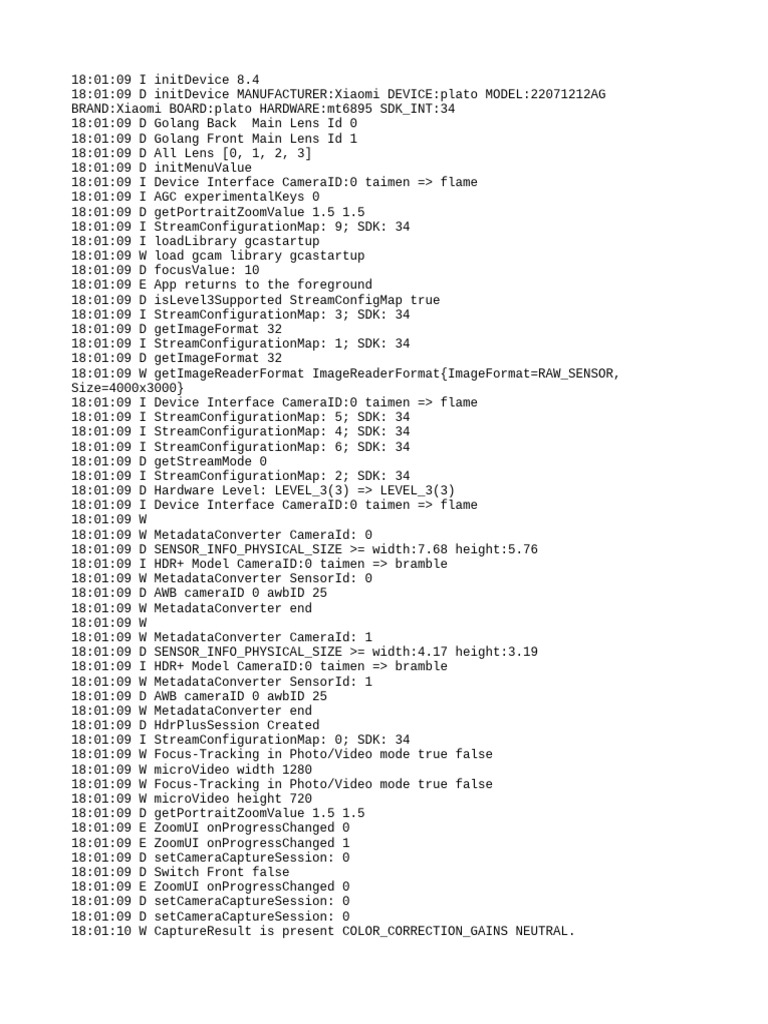 Log 20240120 | PDF | Software Development Kit | Mobile Computers