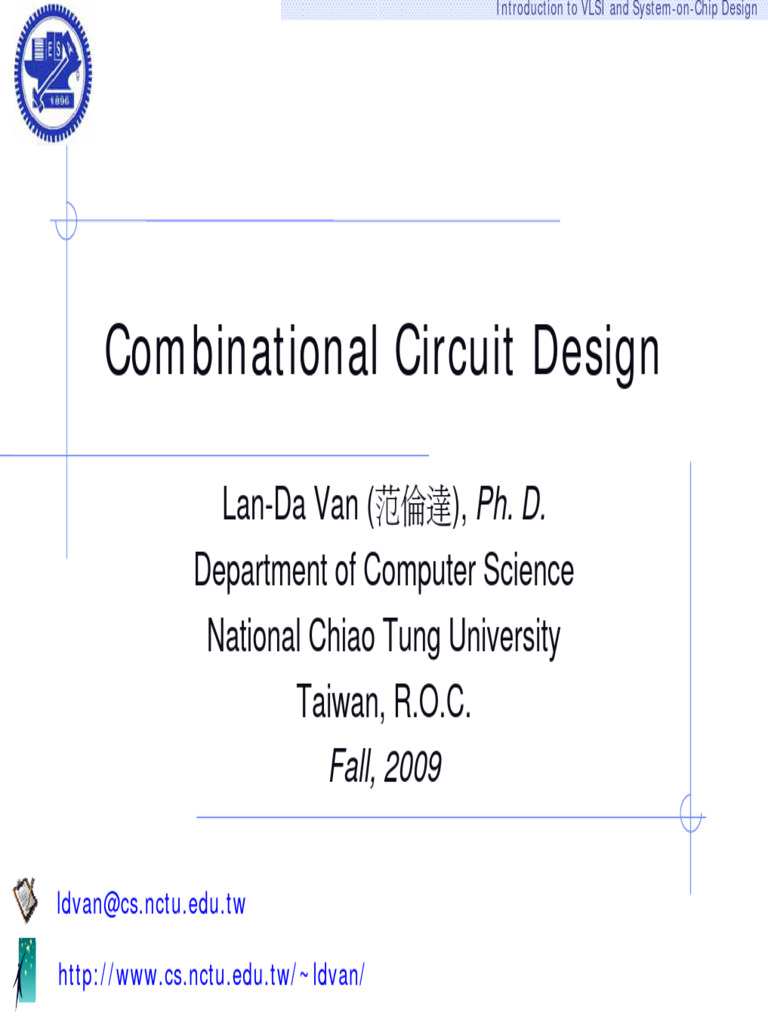 VLSI Lecture 05 | PDF | Logic Gate | Cmos VLSI Lecture 05 | PDF | Logic Gate | Cmos