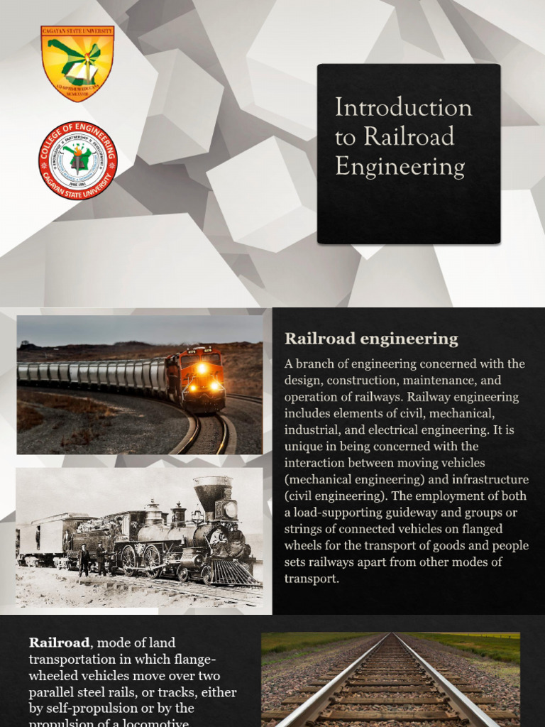 Introduction_to_Railroad_Engineering | PDF | Rail Transport | Locomotives