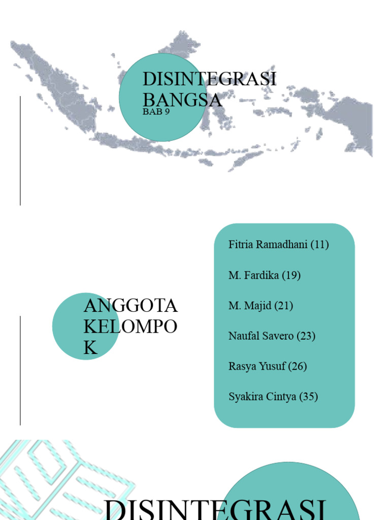 Sejarah Disintegrasi Bangsa Bab 9 | PDF