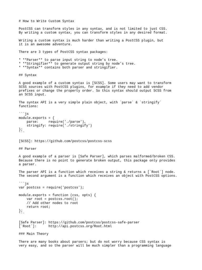 Syntax | PDF | Parsing | String (Computer Science)