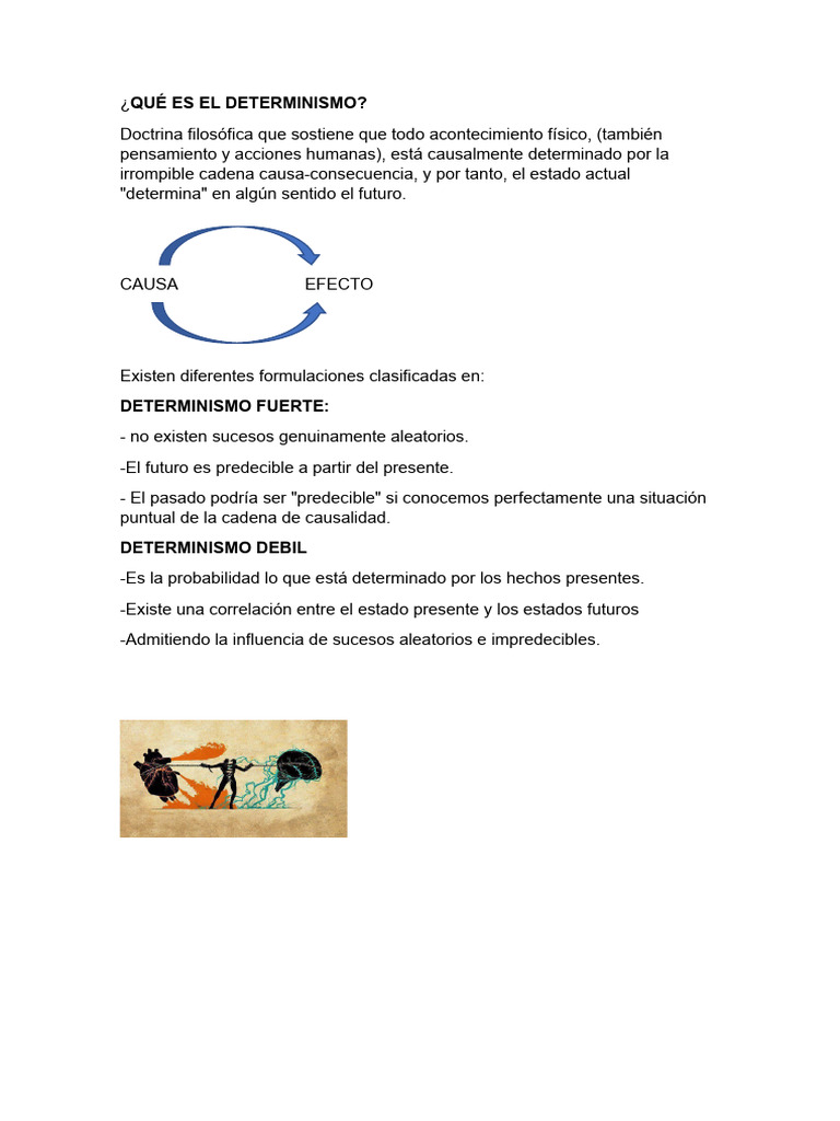 DETERMINISMO | PDF