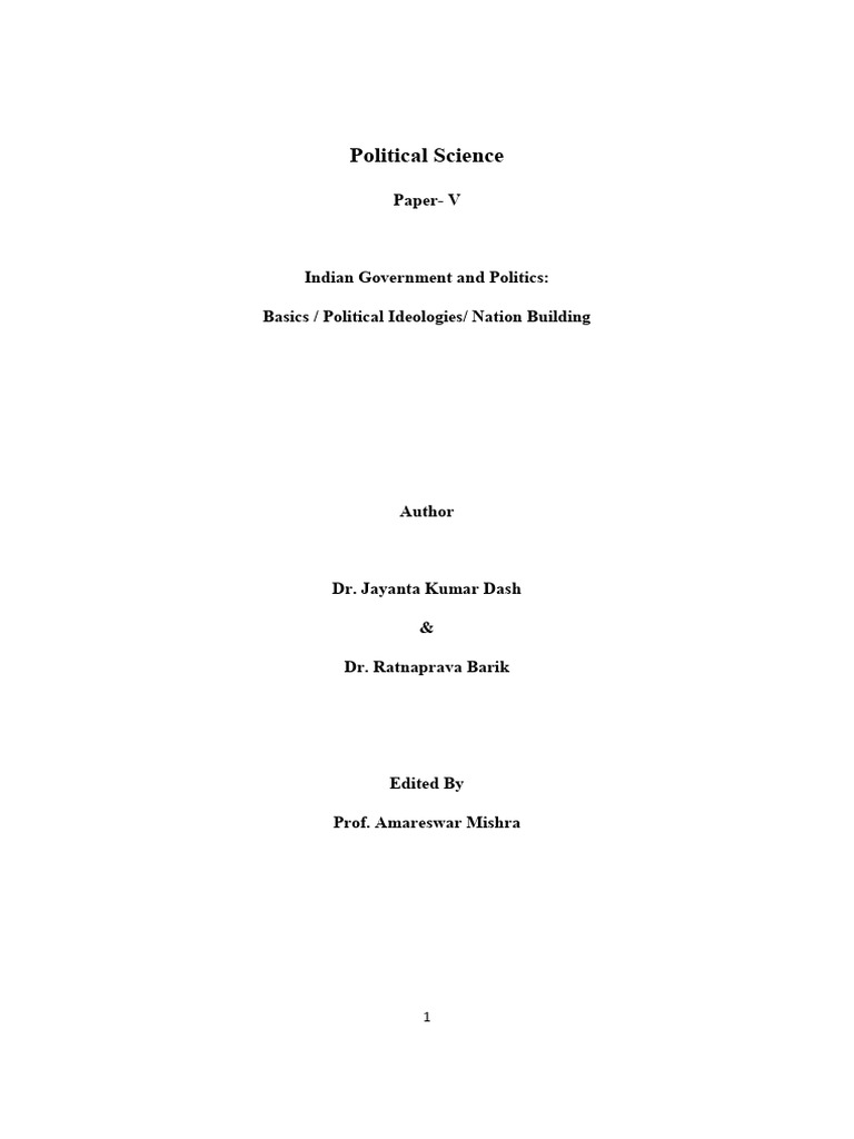 Understanding Political Theory | PDF | Nationalism | Nation