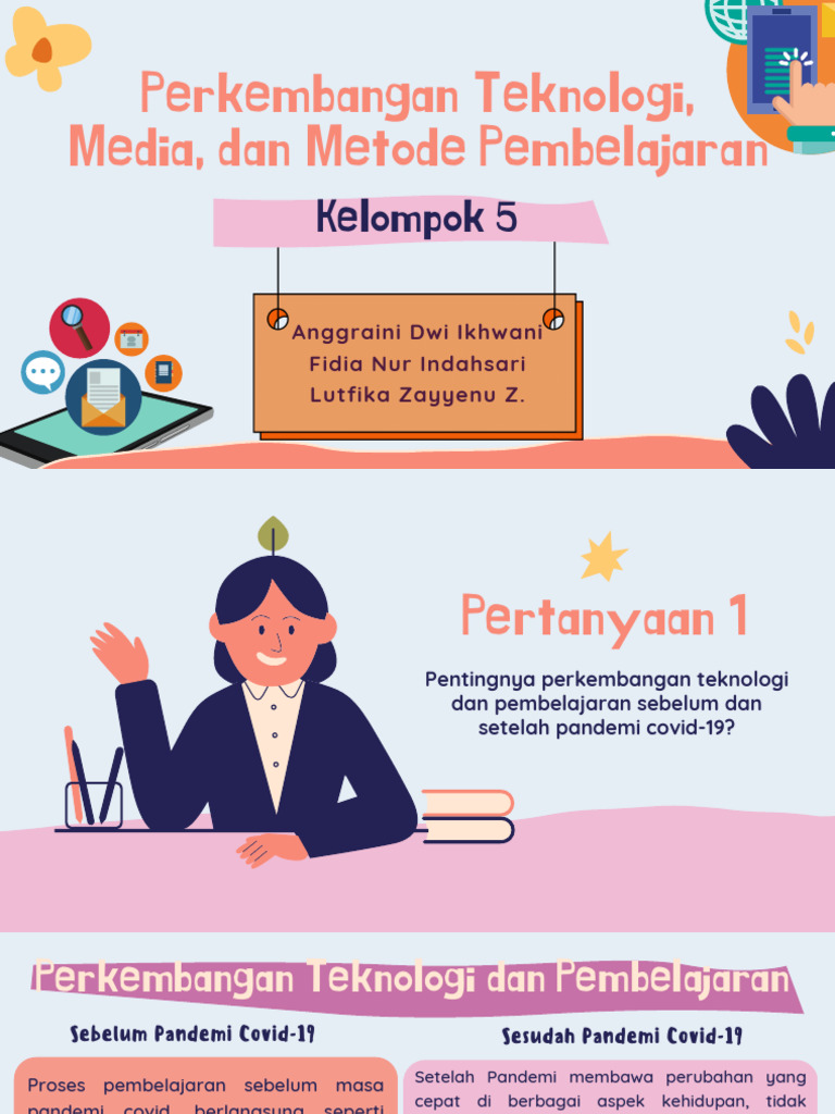 Kelompok 5 Perkembangan Teknologi, Media Dan Pembelajaran | PDF