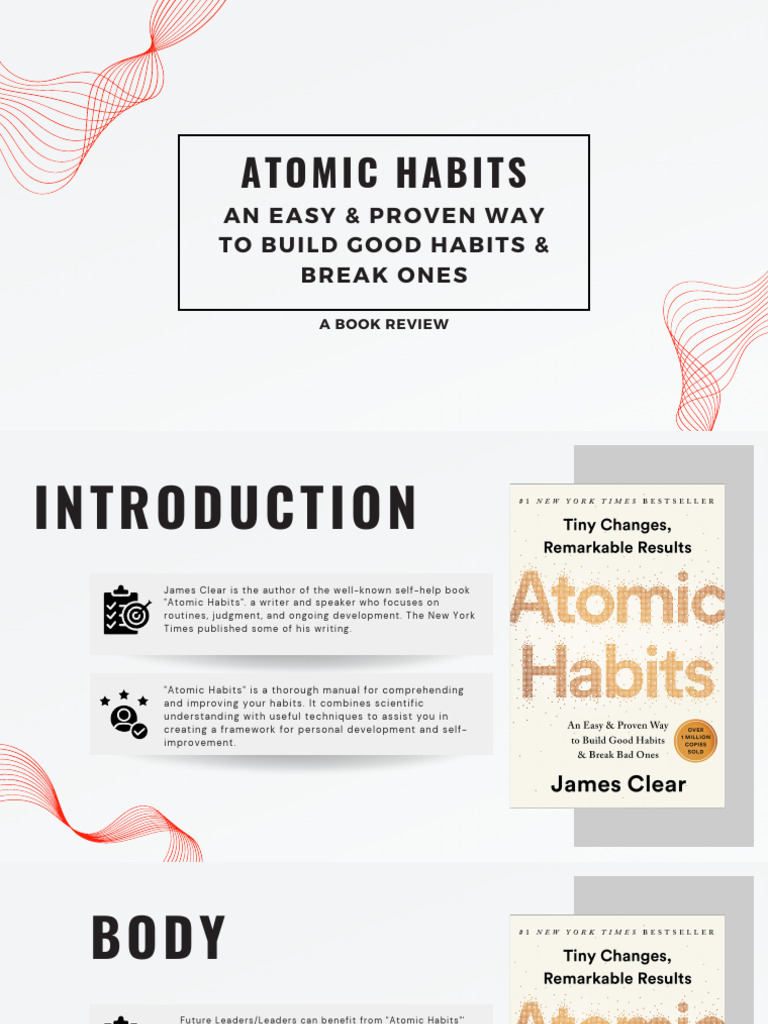 Atomic Habits | PDF | Leadership | Self Help