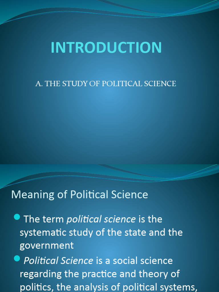 Introduction To Political Science I | PDF | Citizenship | Science