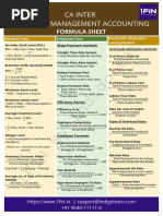 Financial Management Acca Complete Formula Notes | PDF | Net Present ...