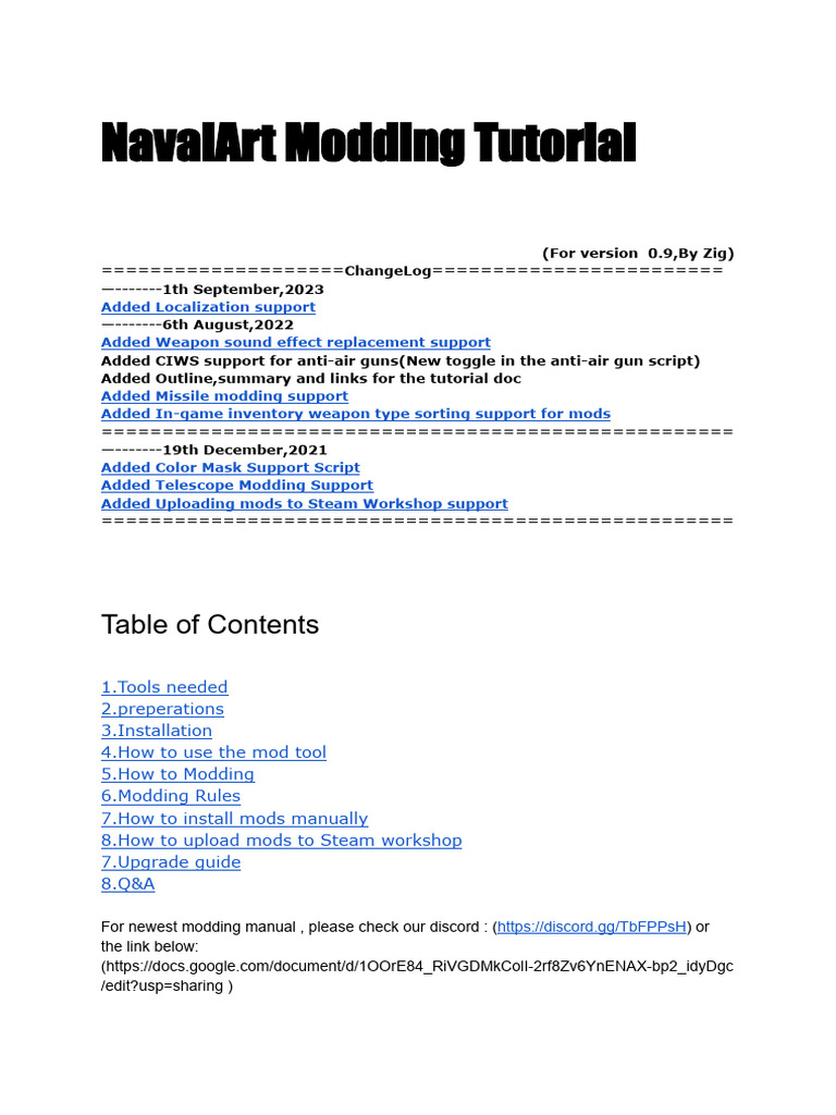 NavalArt ModTools Tutorial | PDF | Computer File | Missile