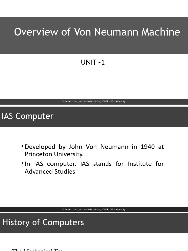 3-Organization of IAS Machine-08-01-2024 | PDF | Microprocessor ...