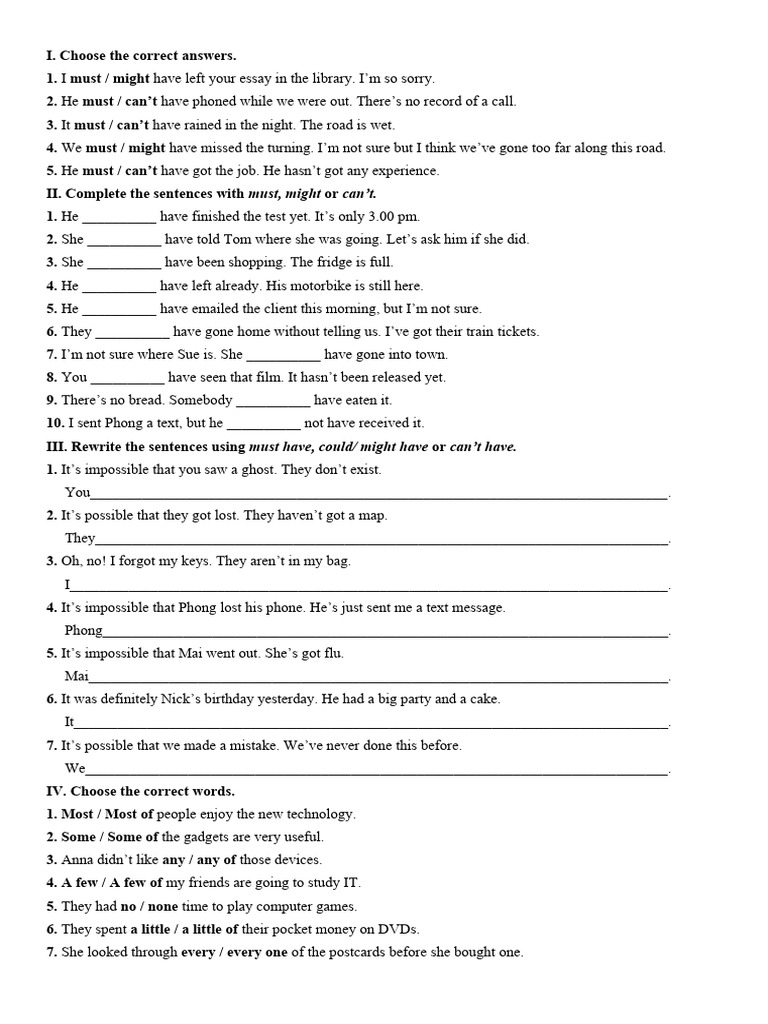 BT Ngu Phap U5 | PDF