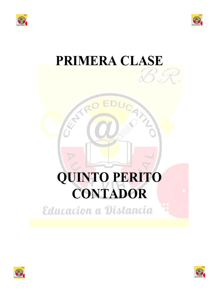 Quinto Perito Contador Primera Clase | Descargar gratis PDF ...