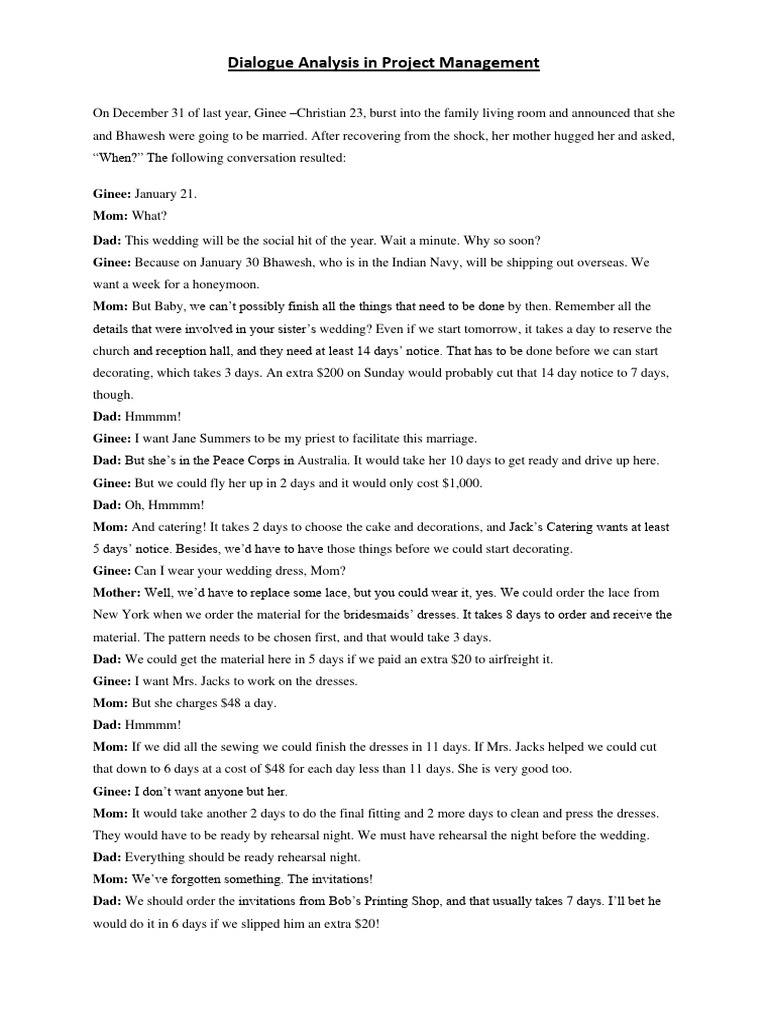 Conversation Excerpt | PDF