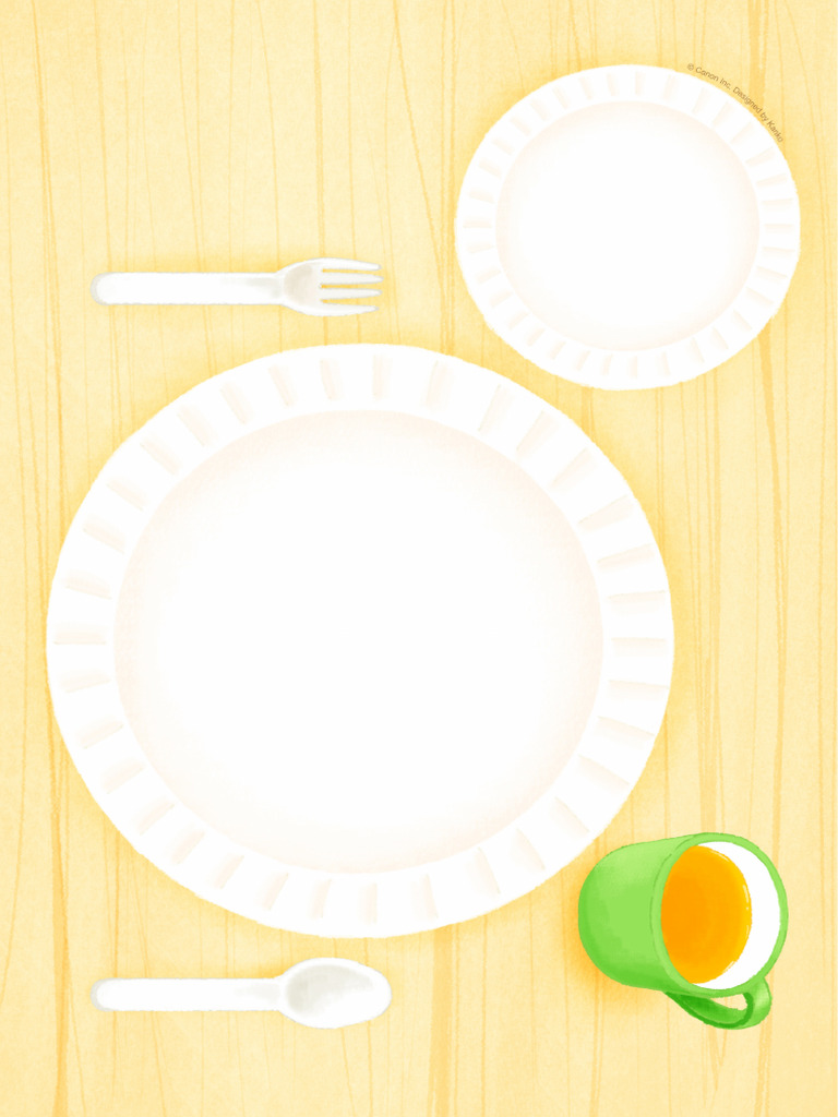 Easy Cooking Pretend Lunch Paper Template | PDF