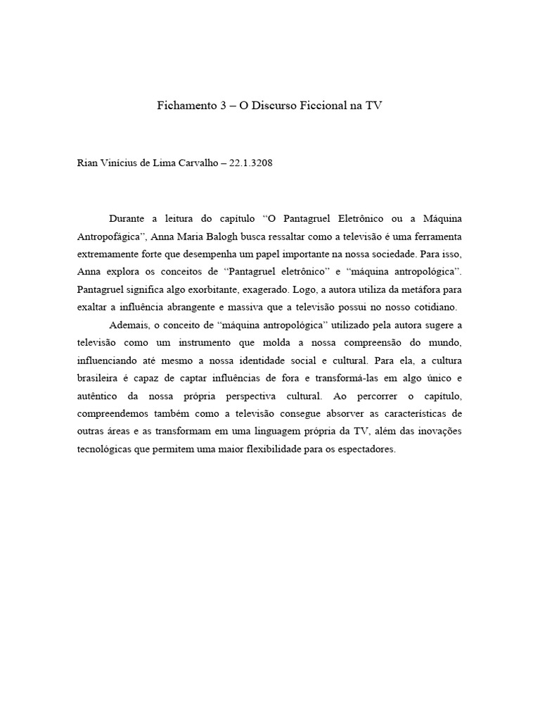 Fichamento 3 - Rian | PDF