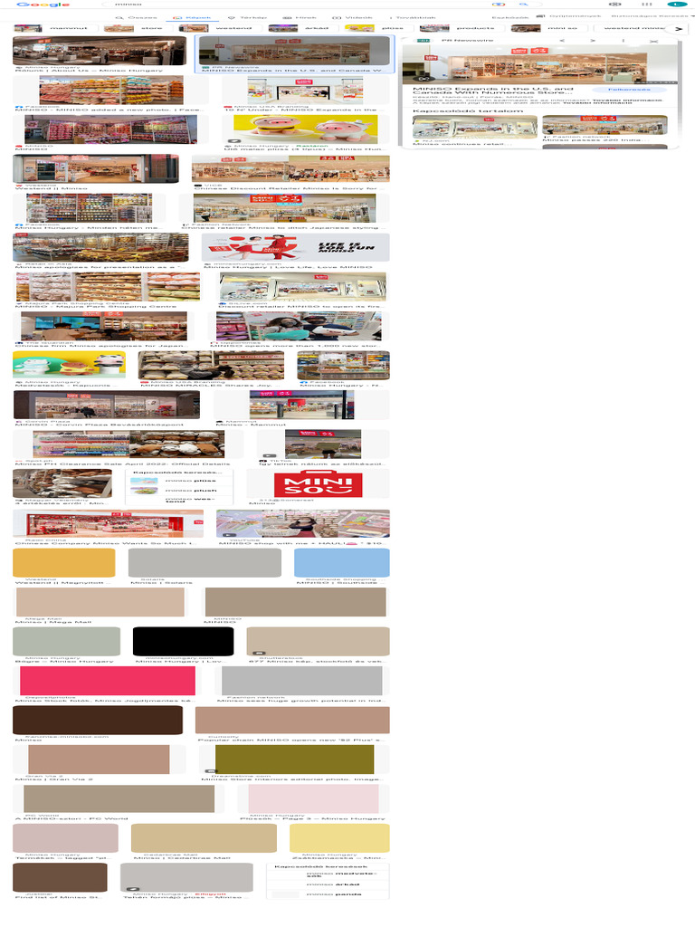 Miniso - Google Kereső | PDF