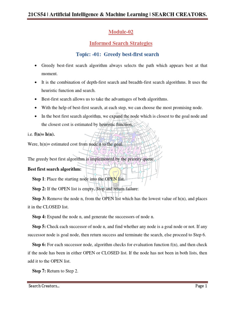 Module-02 AIML 21CS54 | PDF | Machine Learning | Artificial Intelligence