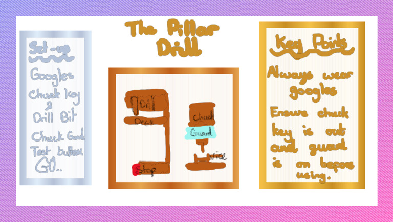 DT - Pillar Drill Safety Poster 2023-10-05 17 - 51 - 47 | PDF