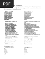 Past Simple Tłumaczenia Zdań Pytania Przeczenia | PDF