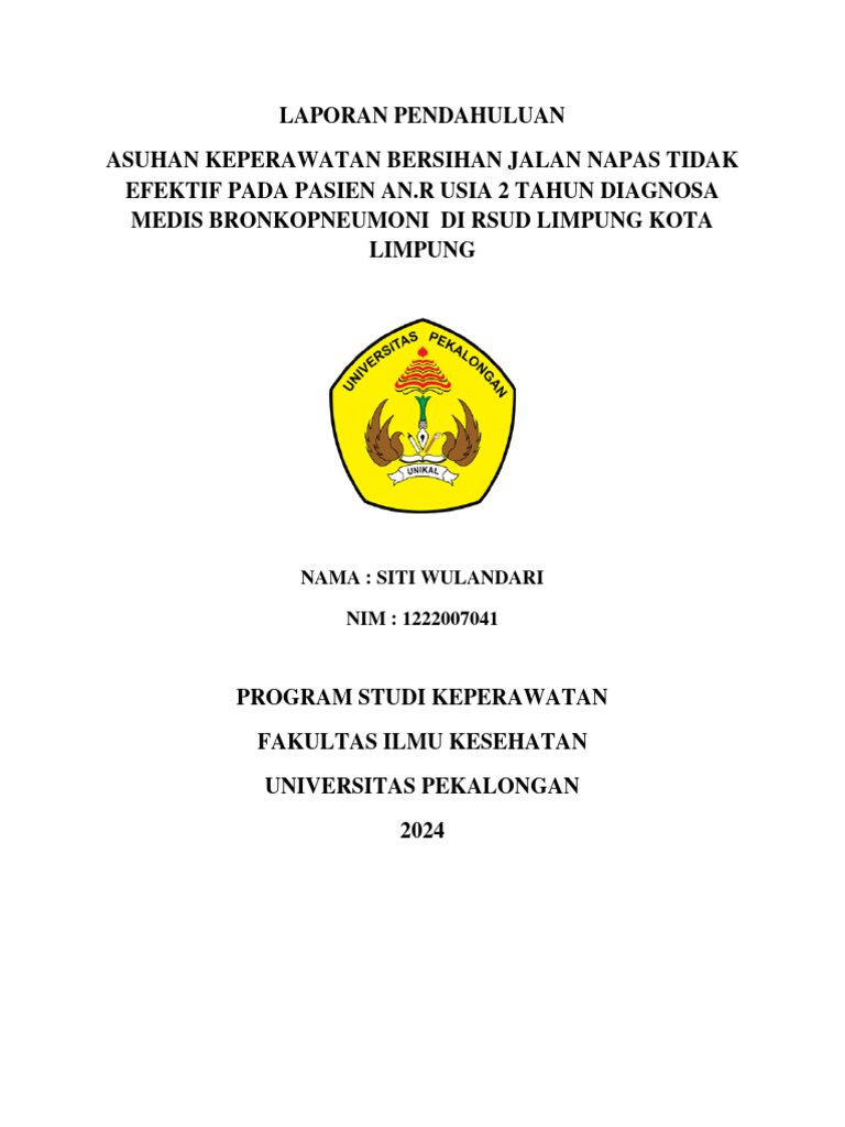 Askep BRPN Pada Anak | PDF