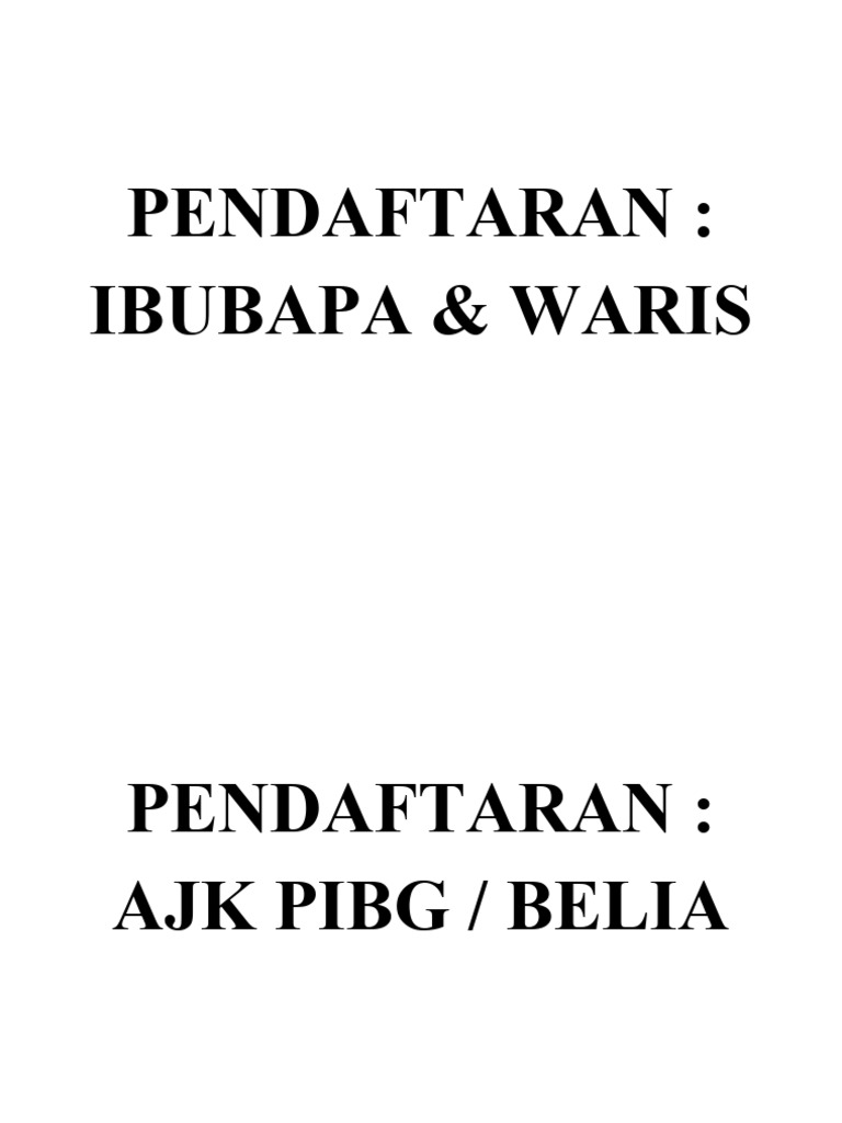 Label Meja Pendaftaran | PDF