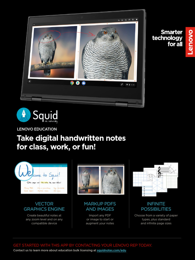 Lenovo_Squid_One-Pager_FINAL | PDF | Android (Operating System) | Tablet Computer