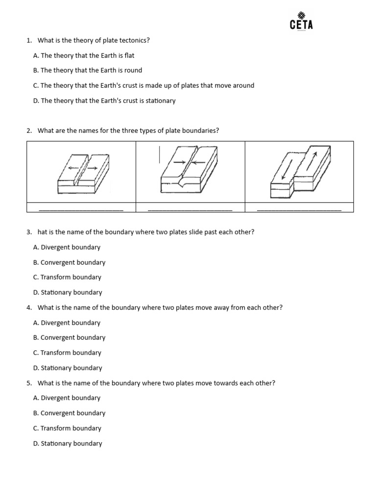 Repaso Earth Science - Primaria | PDF | Plate Tectonics | Geology