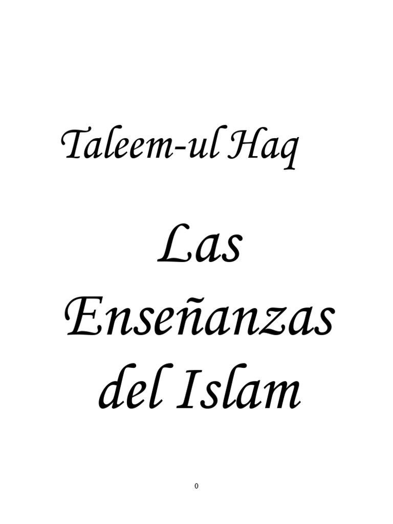 Taleem Haq | PDF | Profetas Y Mensajeros En El Islam | Genios
