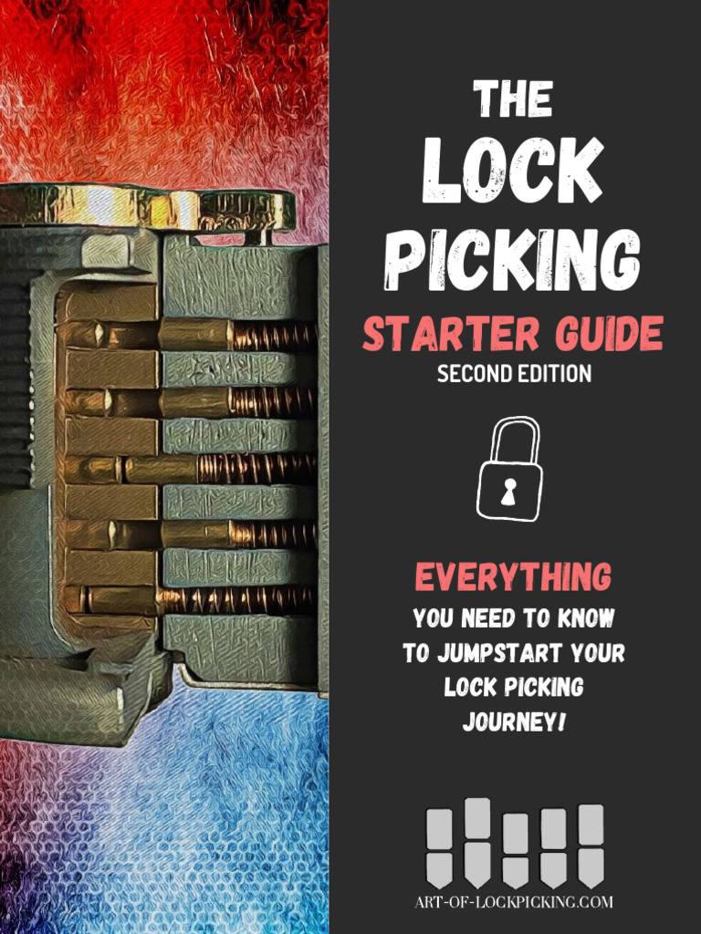 The Lock Picking Starter Guide Second Edition 1 | PDF | Manufactured Goods | Equipment