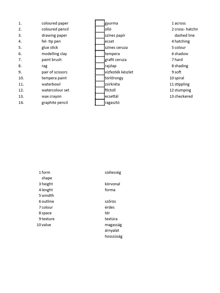 Angol rajz doga 3. osztaly 1 tz | PDF
